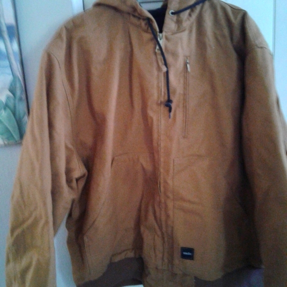 Walls | Jackets & Coats | Mens Walls Khaki Workwear Zip Up Jacket ...